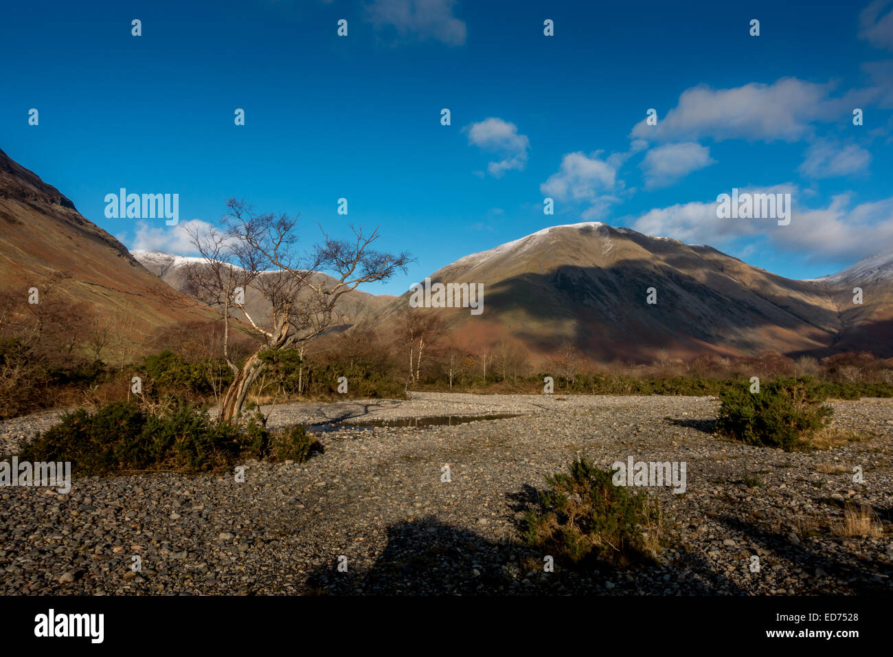 Pillar and Kirk Fell from Wasdale Head Stock Photo - Alamy