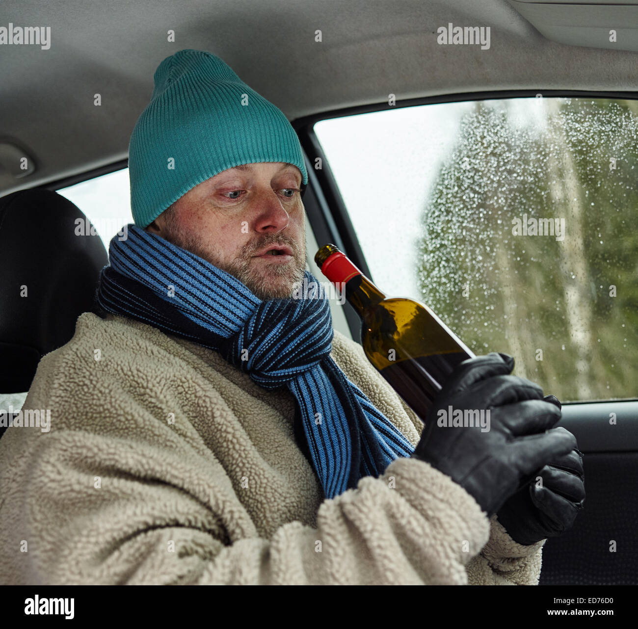 Alcoholic man hi-res stock photography and images - Alamy