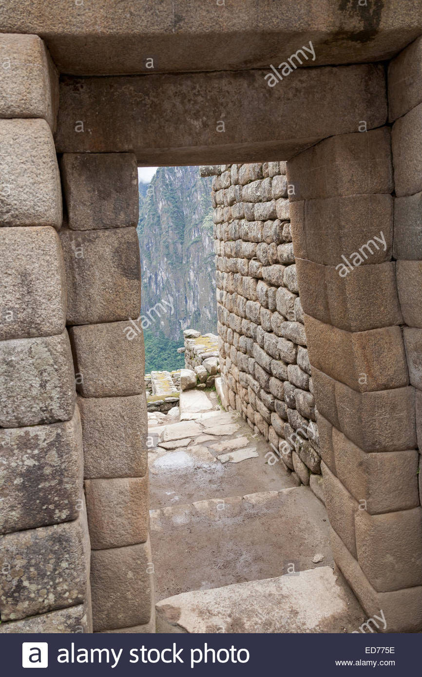 Machu Picchu Entrance Stock Photos & Machu Picchu Entrance Stock Images ...