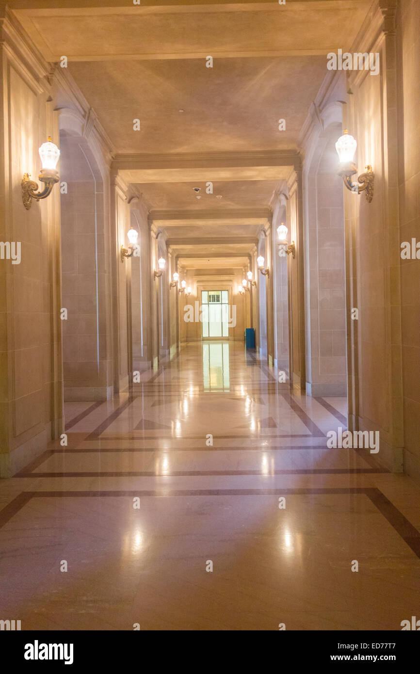 interior San Francisco city hall Stock Photo - Alamy