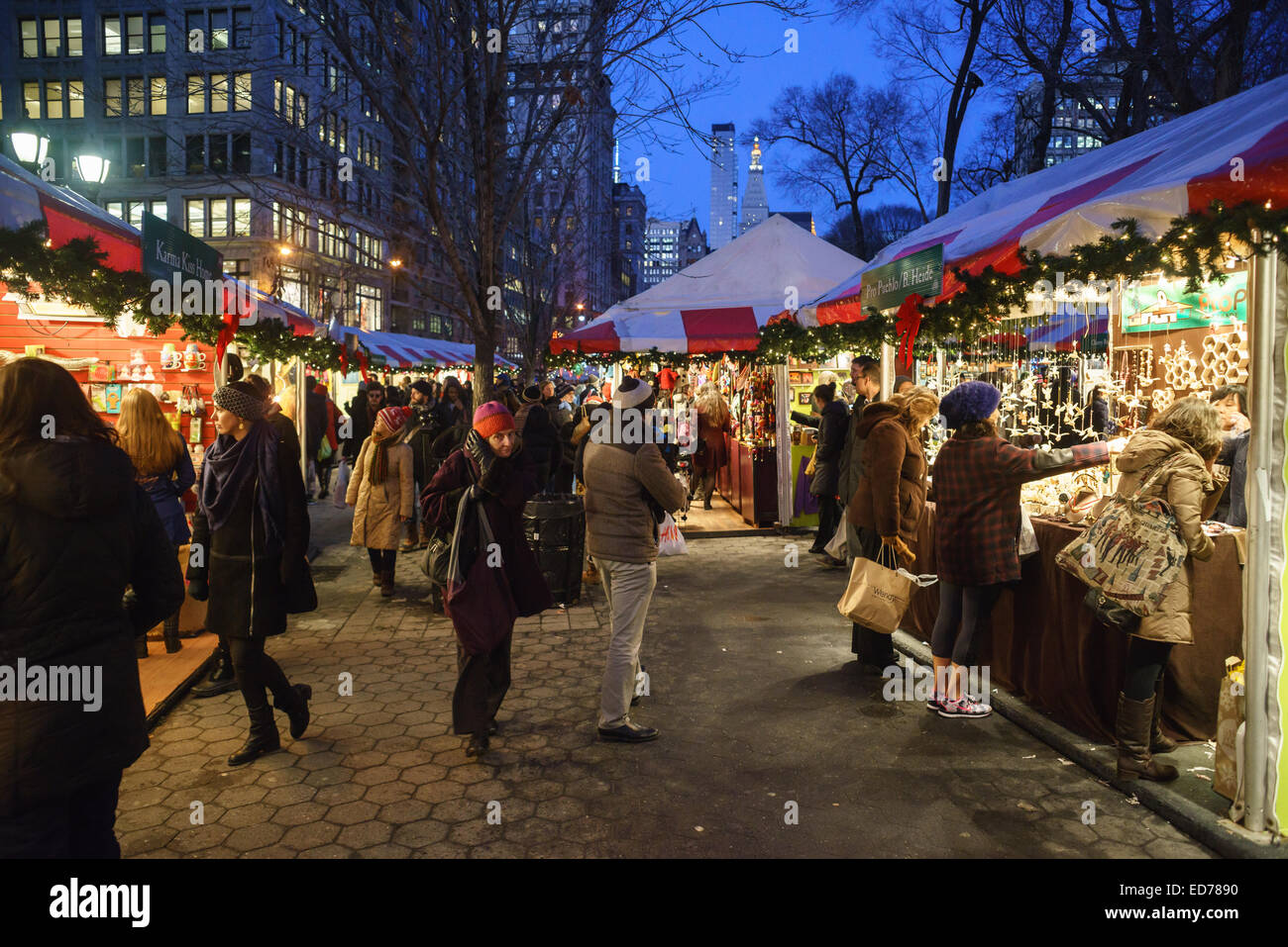 Union square market new york city hi-res stock photography and images ...