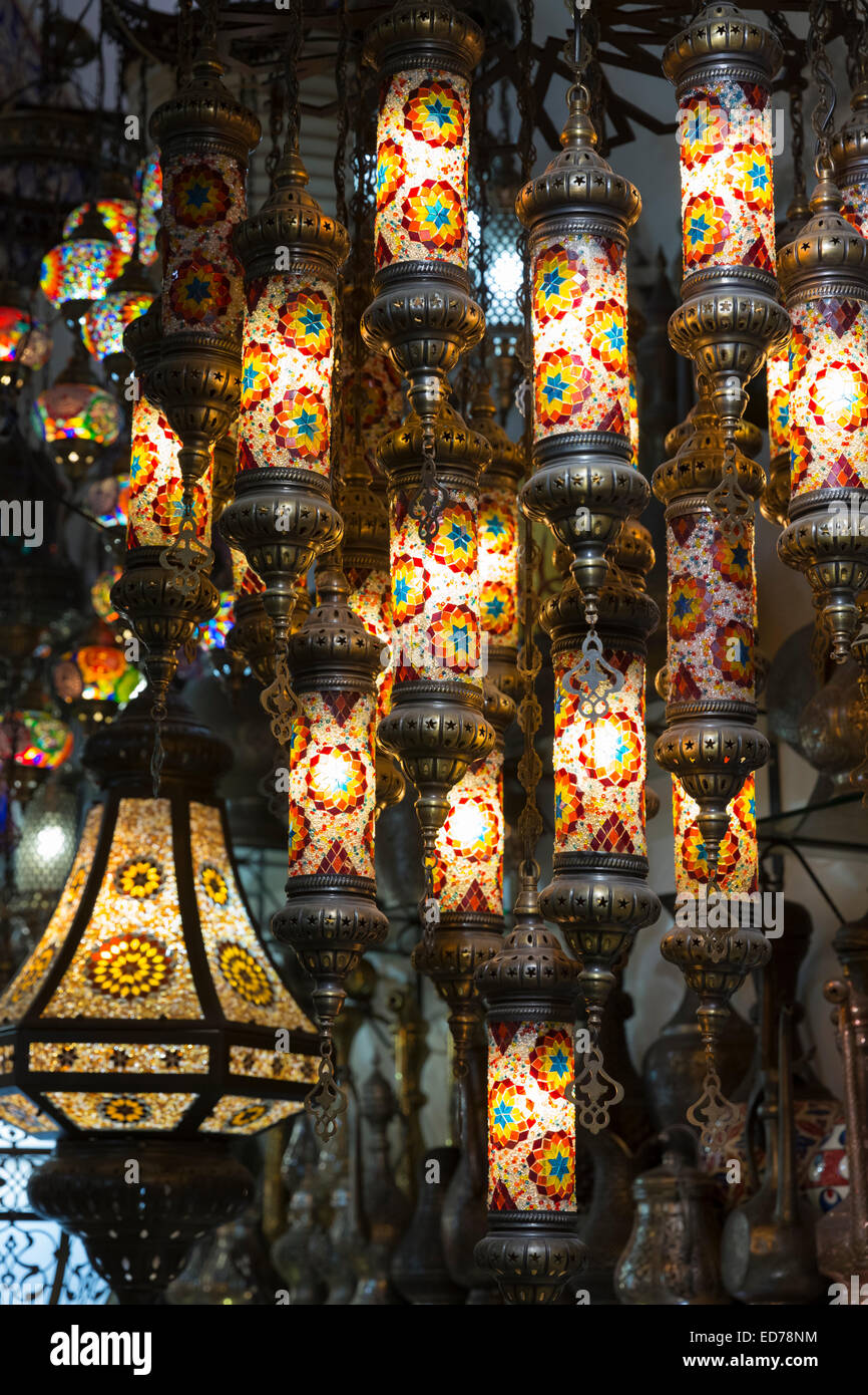 Traditional turkish lamps hi-res stock photography and images - Alamy