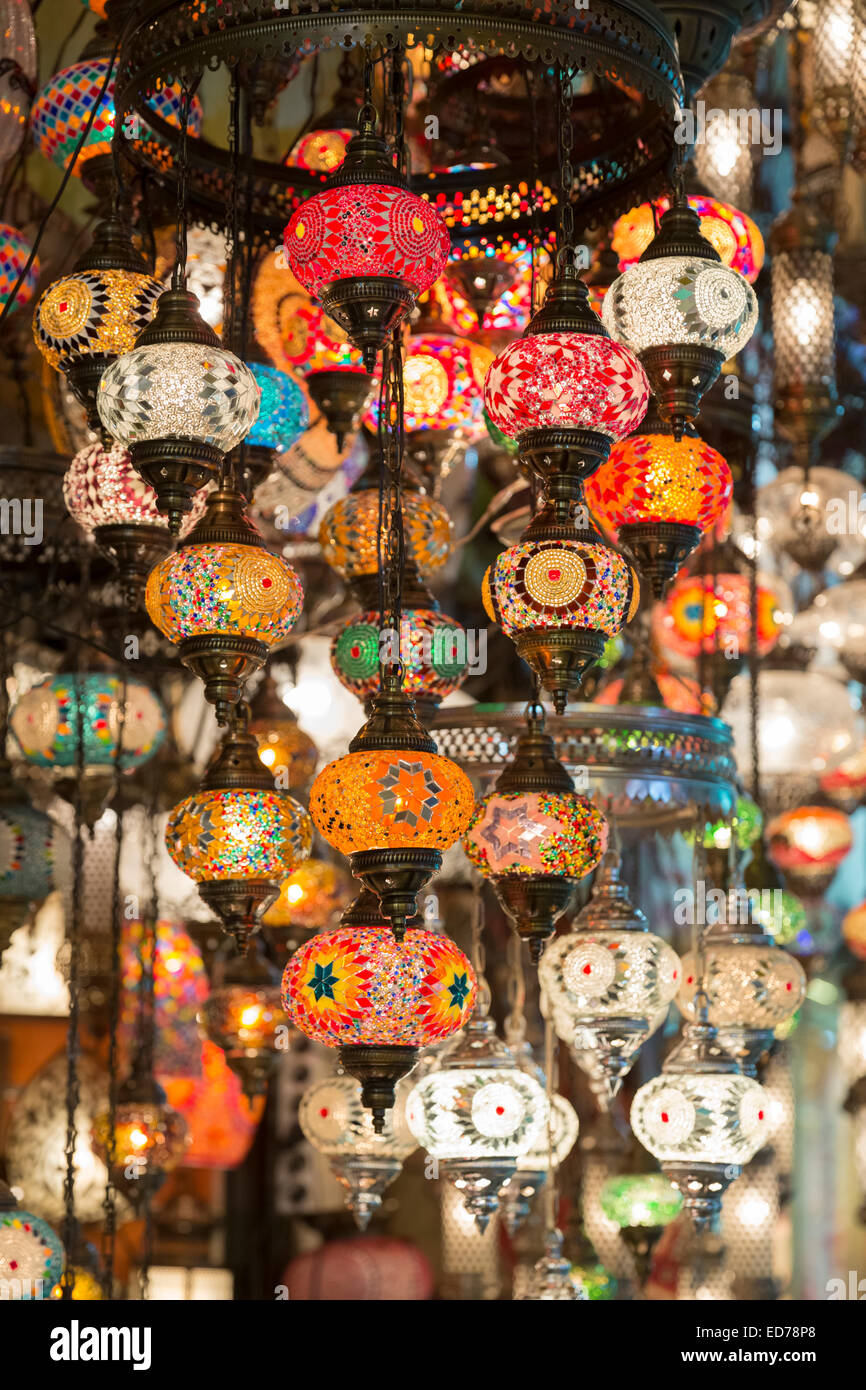 Lighting shop grand bazaar istanbul hi-res stock photography and images ...