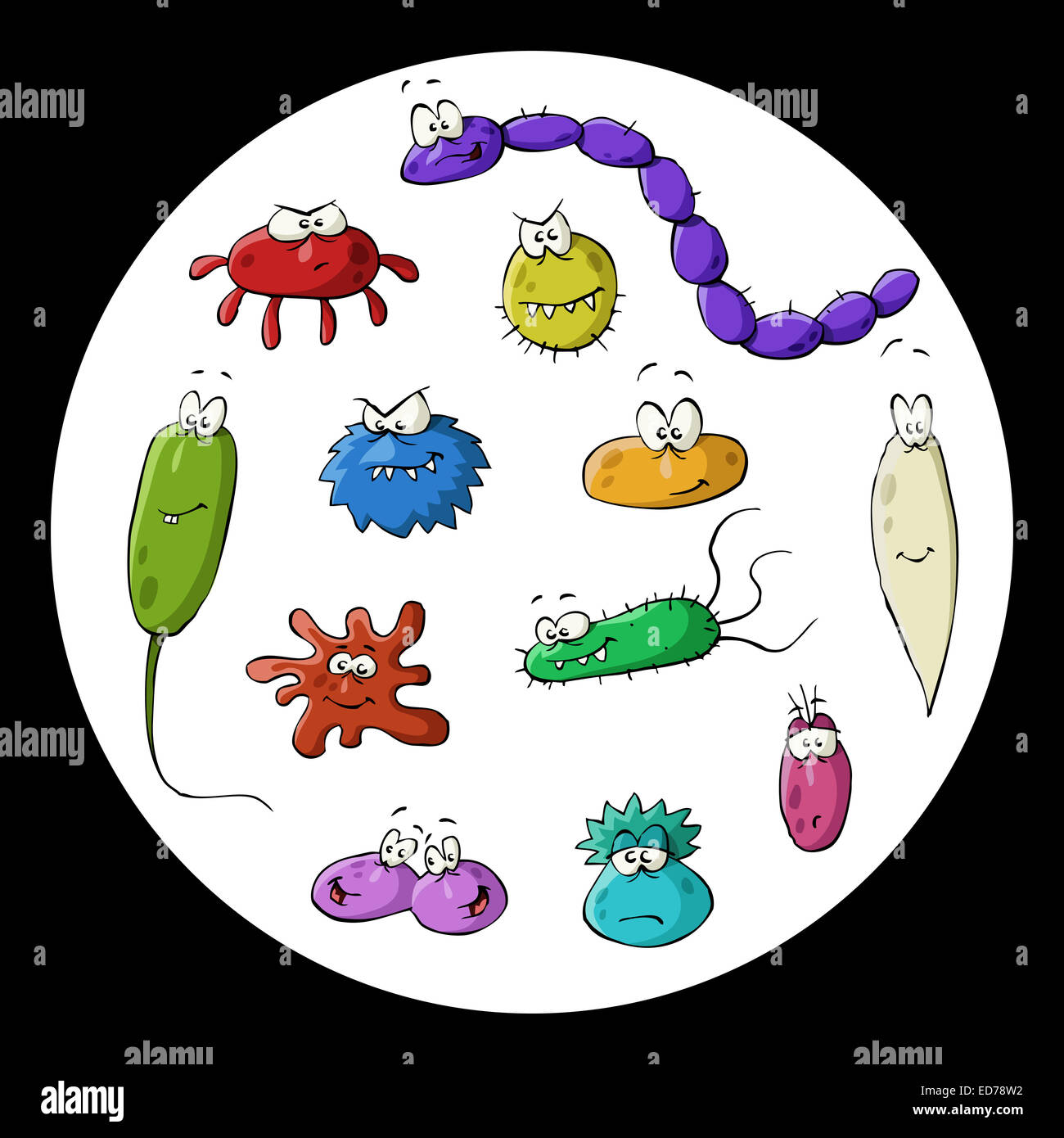 Drawing Bacteria Stock Photos & Drawing Bacteria Stock Images - Alamy