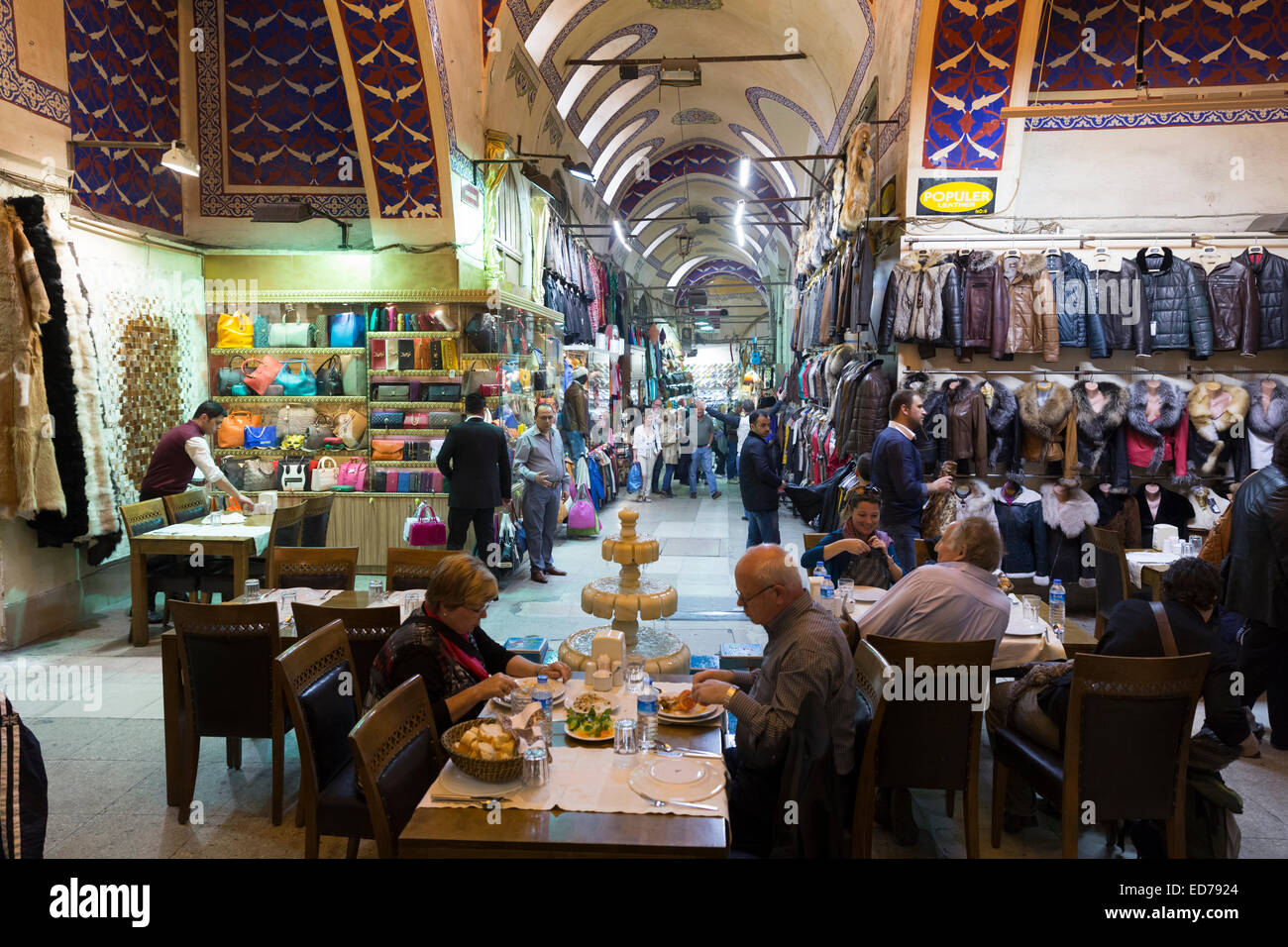 Interior turkish coffee shop in hi-res stock photography and images - Alamy