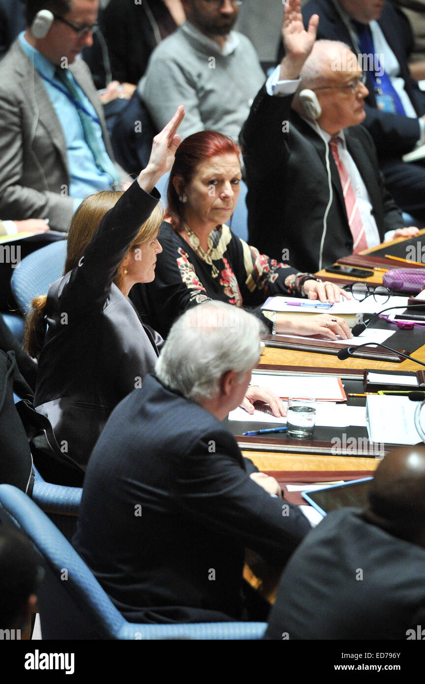 New York, USA. 30th Dec, 2014. US Permanent Representative to the ...