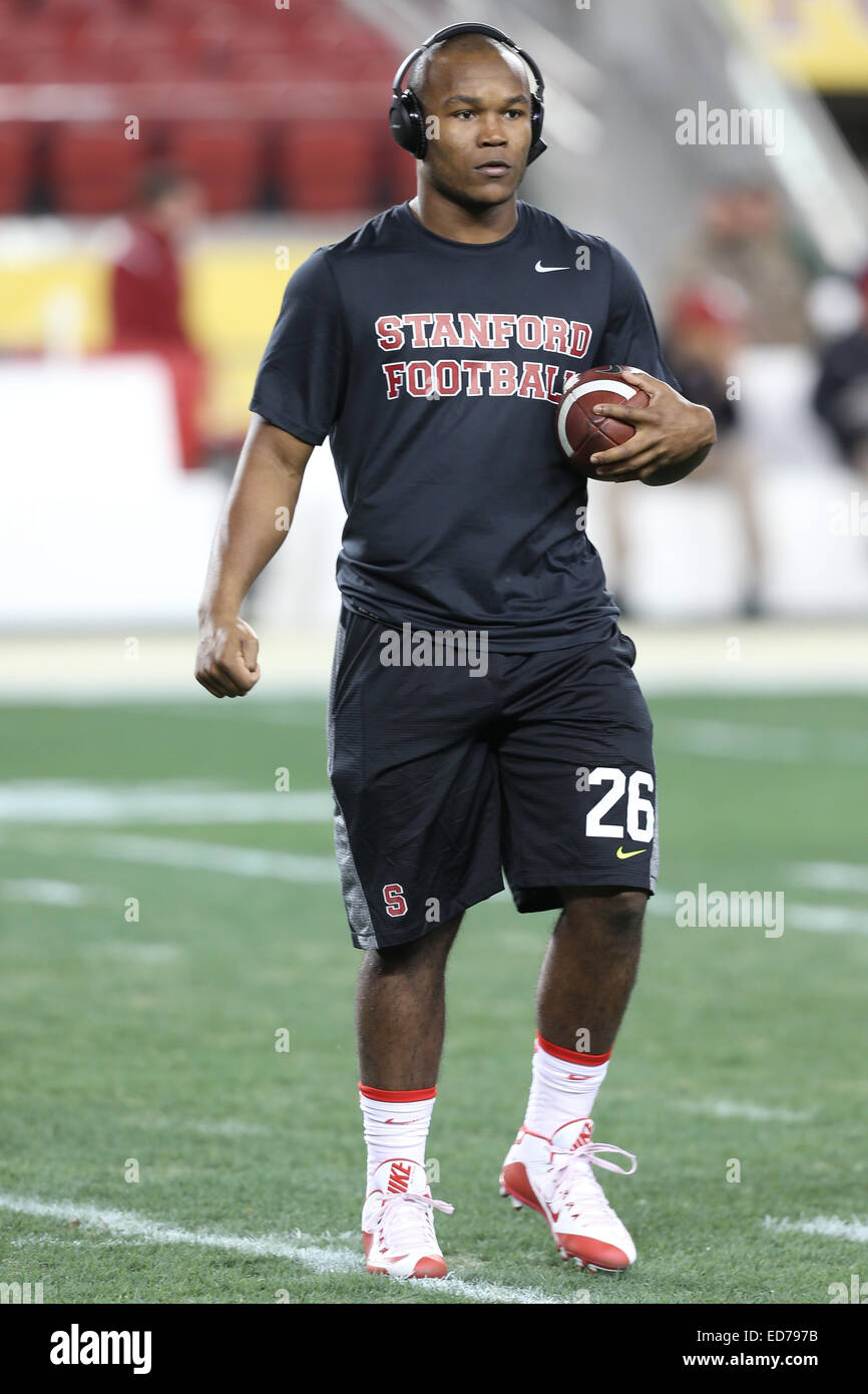 Santa Clara, California, USA. 30th Dec, 2014. Stanford Cardinal running ...