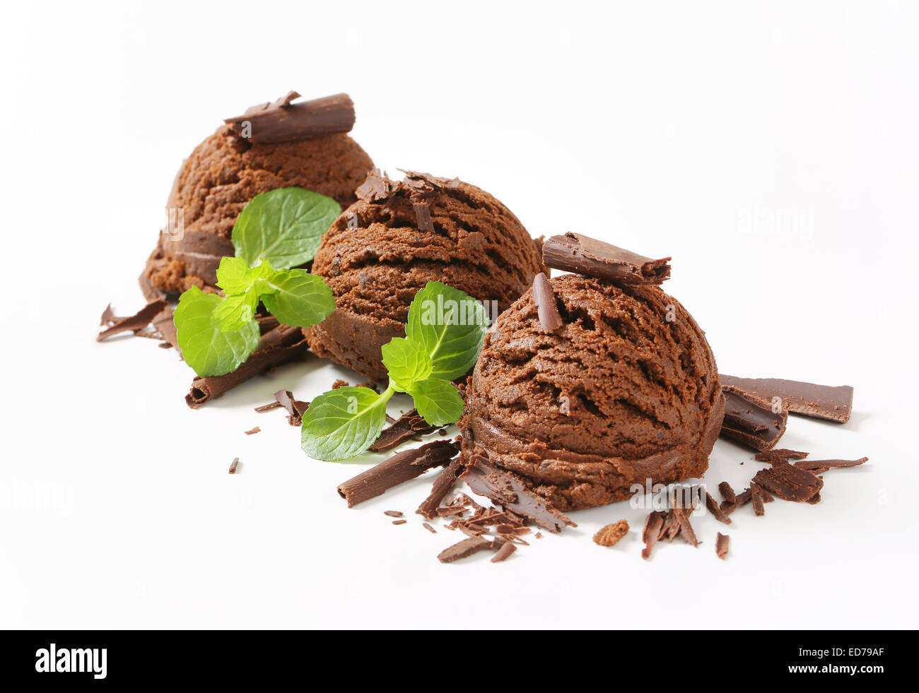 Overhead ice cream Cut Out Stock Images & Pictures - Alamy