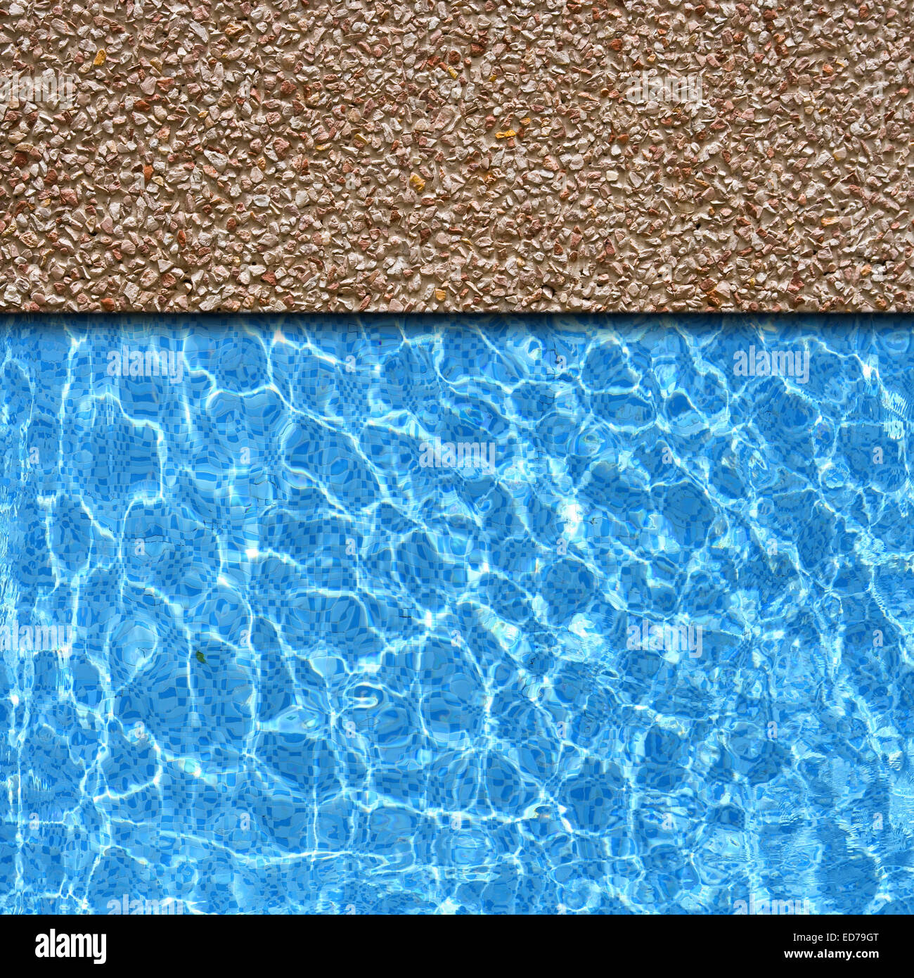 red sand stone pavement with pool edge background Stock Photo - Alamy