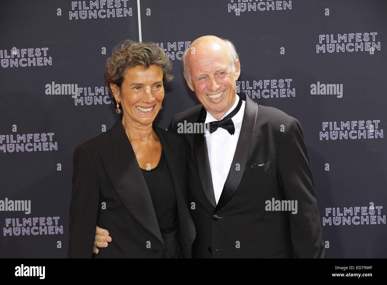 Celebrities attending the opening night of the Munich Film Festival at ...