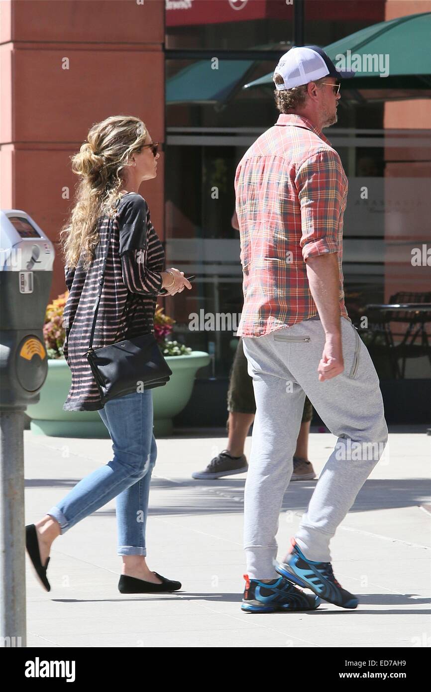 Rebecca Gayheart And Eric Dane Leave A Doctors Office In Beverly Hills