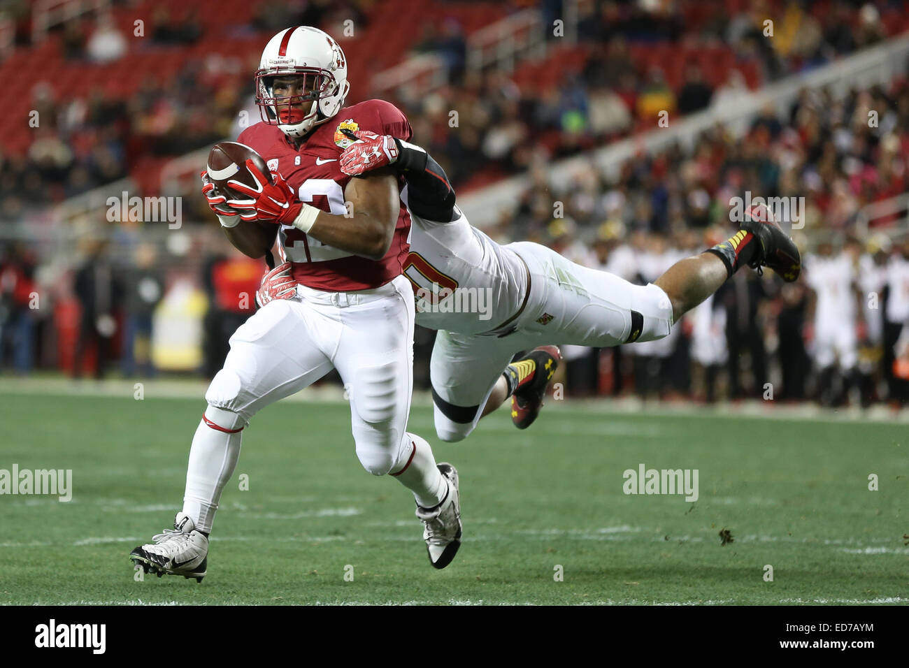 December 30, 2014: Stanford Cardinal running back Remound Wright (22 ...