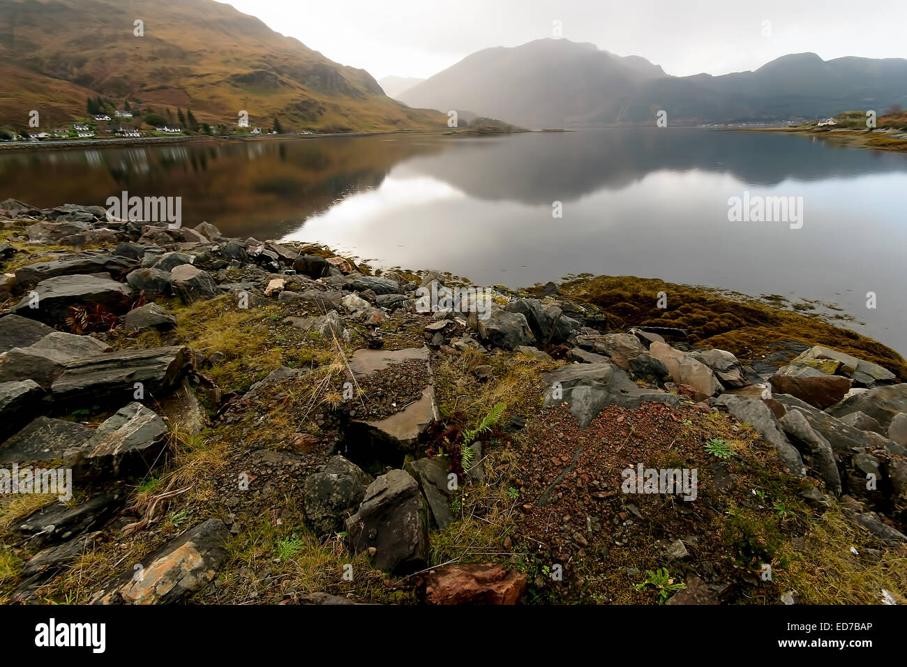 Loch Duich in the Highlands of Scotland Stock Photo - Alamy