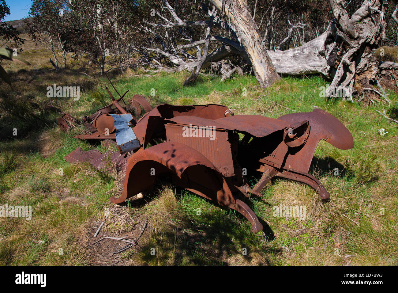 Kiandra Historical Gold Mining Site at Three Mile Dam Kosciusko ...