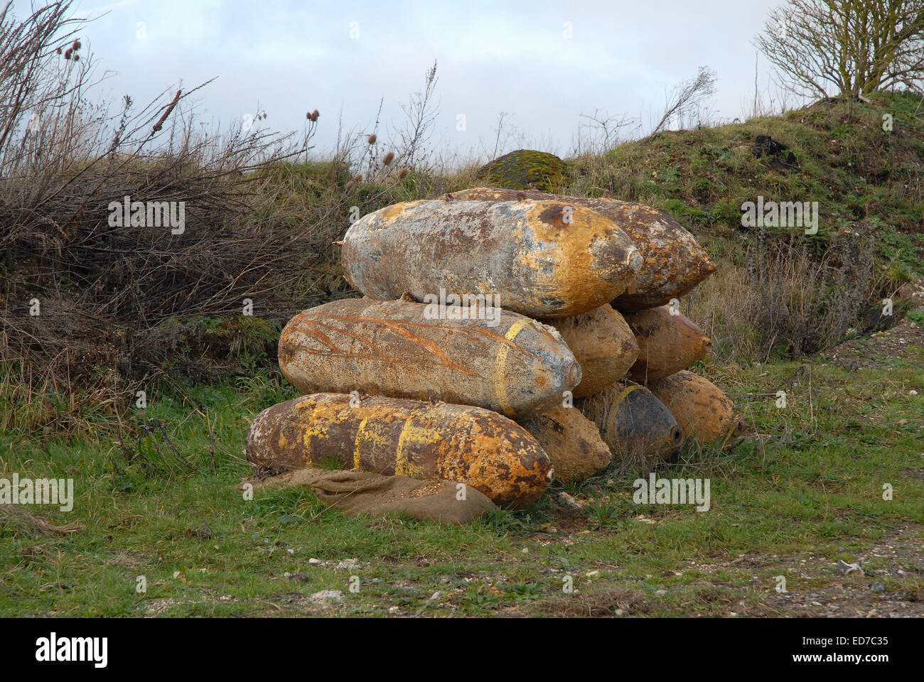 Unexploded Bombs High Resolution Stock Photography and Images - Alamy