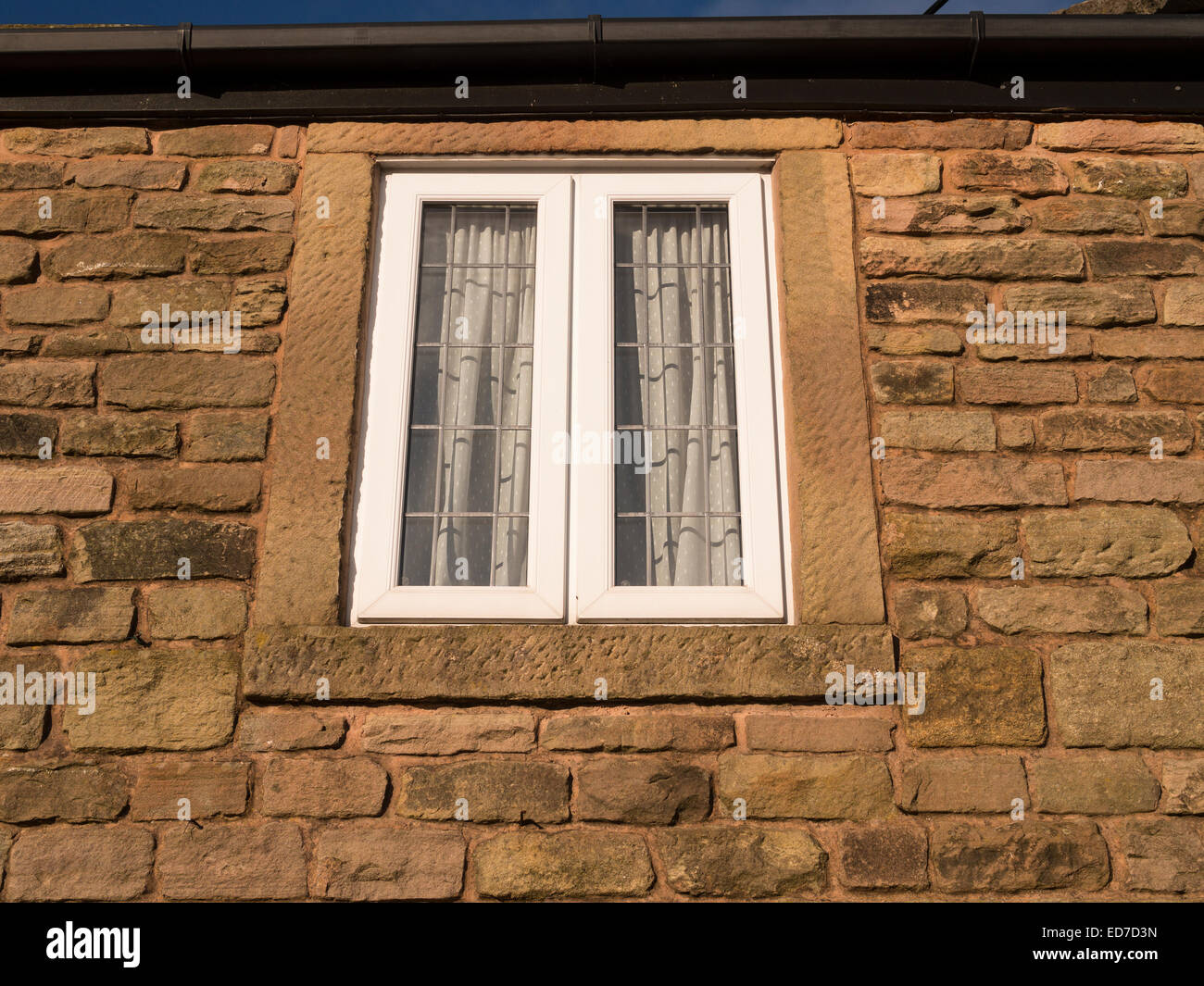 country cottage window, Derbyshire, Britain Stock Photo - Alamy