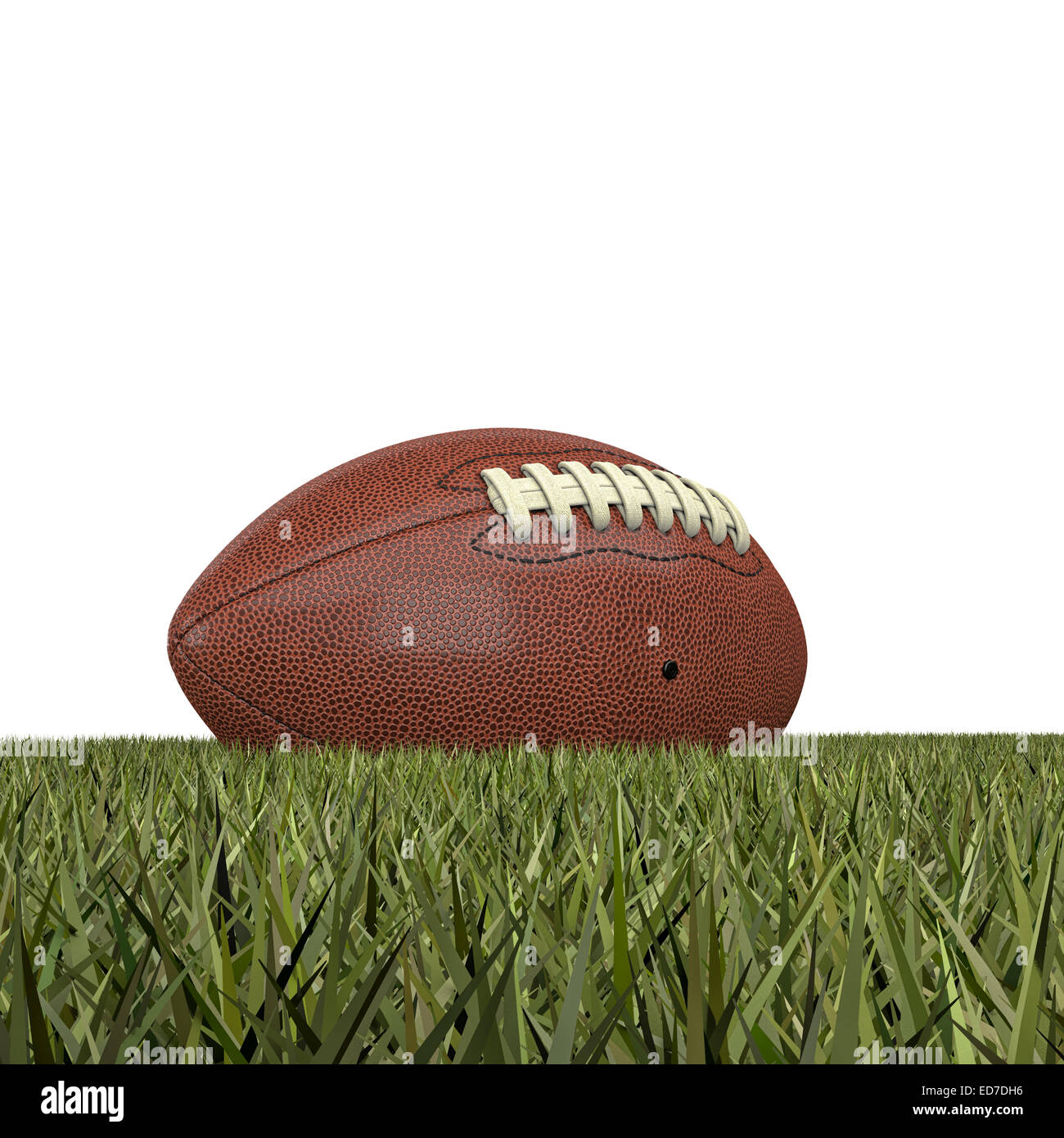 american football ball 3d background Stock Photo - Alamy