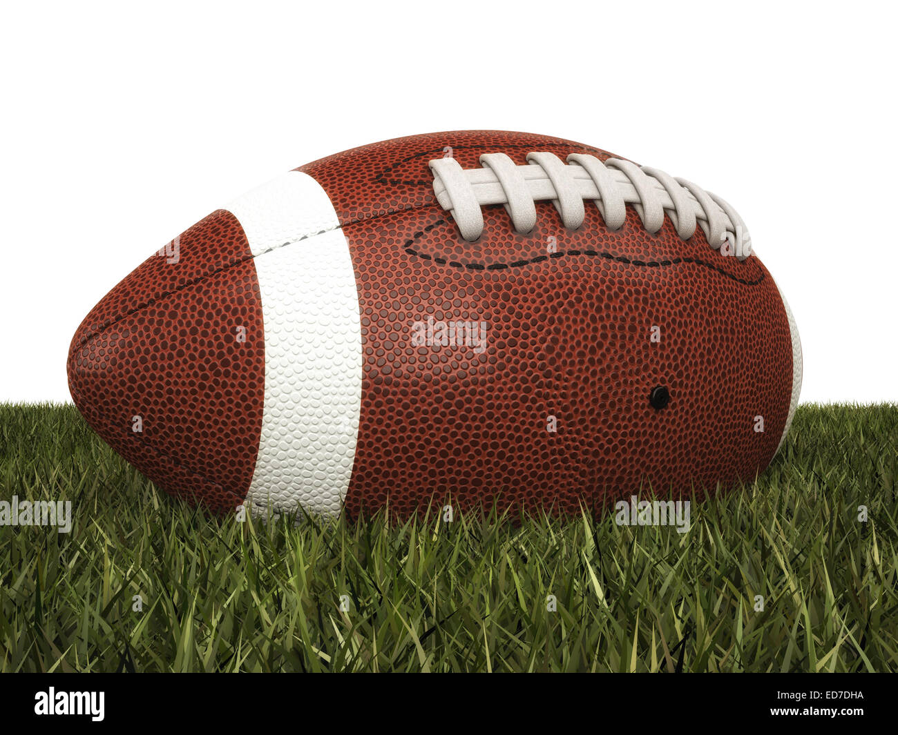 american football ball 3d background Stock Photo - Alamy