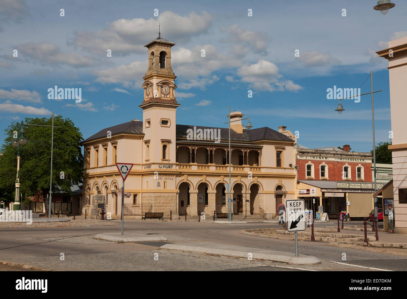 The historic architectural Beechworth Post Office (1858-74) Beechworth ...