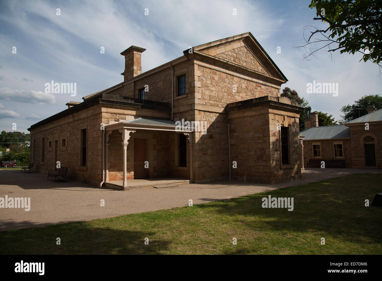 The historic Beechworth courthouse (1858) Beechworth Victoria Australia ...