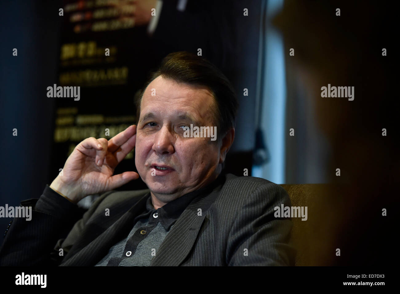 Beijing, China. 30th Dec, 2014. Mikhail Pletnev leads Russian State ...