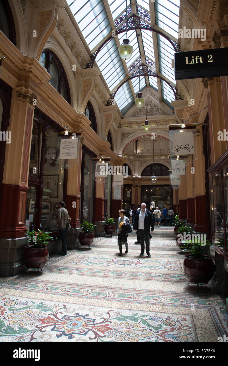 Melbourne block arcade hi-res stock photography and images - Alamy