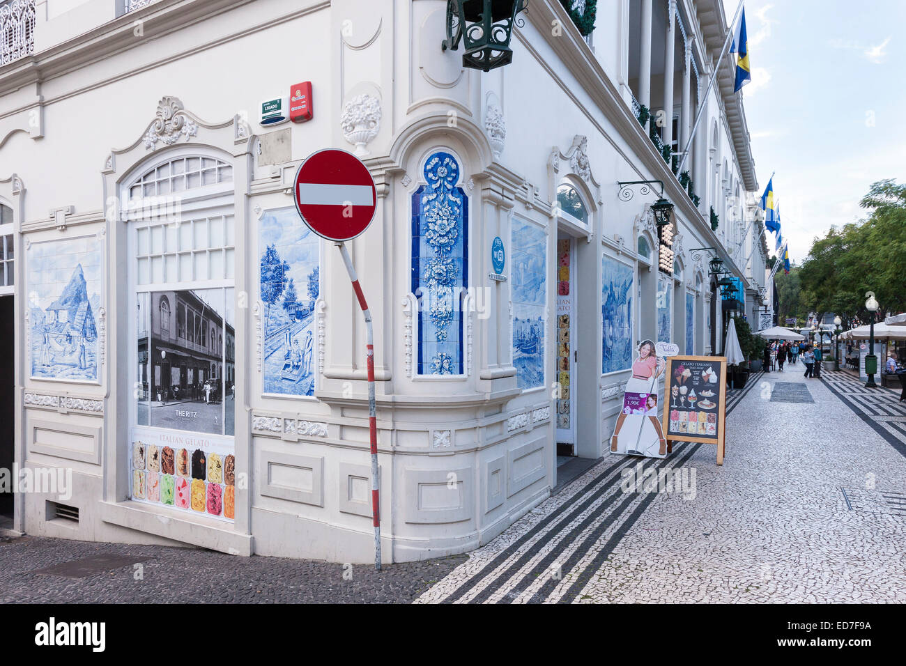 The Ritz Madeira Stock Photo - Alamy