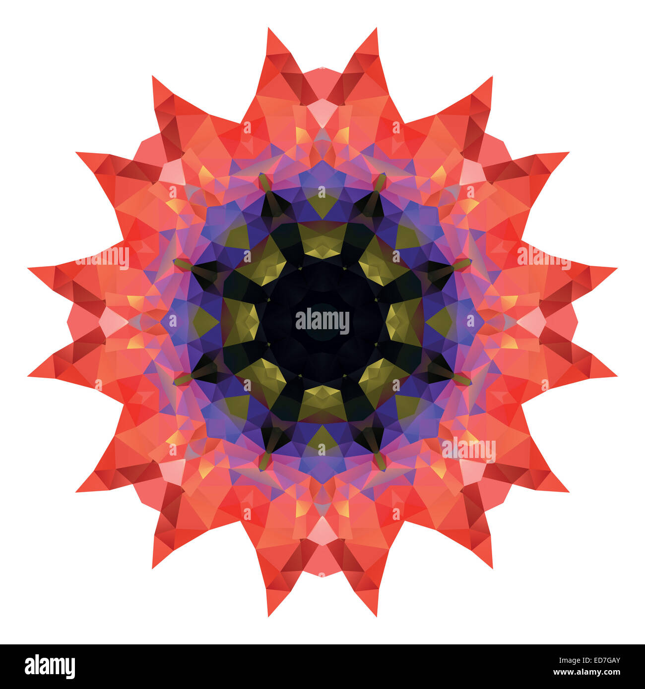 Cartoon poppy flower Cut Out Stock Images & Pictures - Alamy