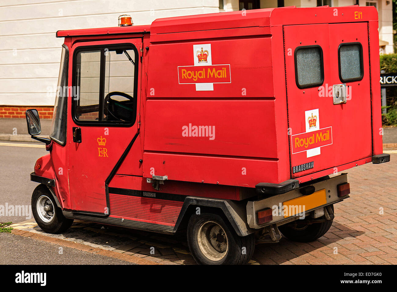 Post Delivery Oxford UK Stock Photo - Alamy