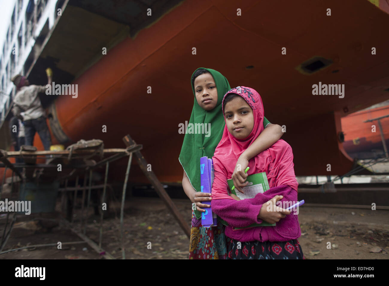 Inside ship recycling industry hi-res stock photography and images - Alamy