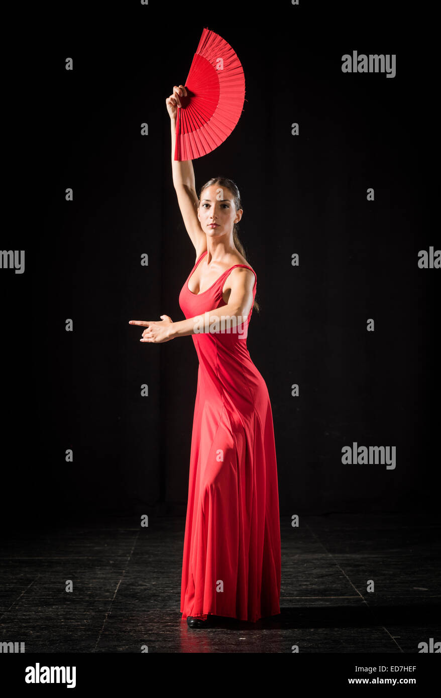 Spanish flamenco dancer Stock Photo - Alamy