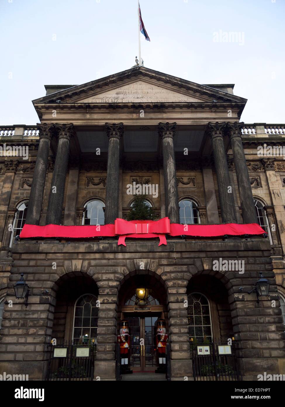 Decorated town hall christmas hi-res stock photography and images - Alamy