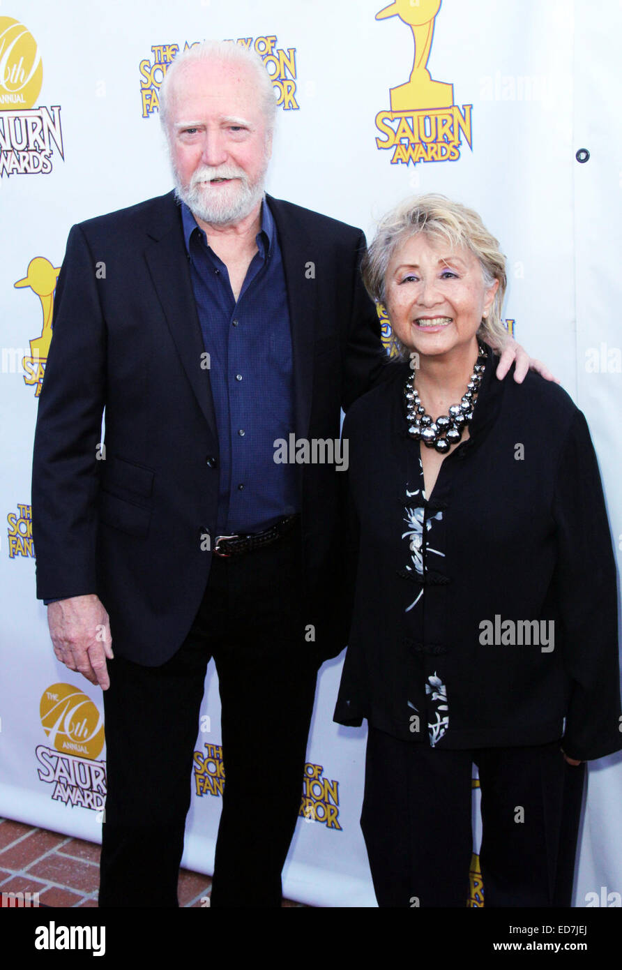 40th Annual Saturn Awards - Arrivals Featuring: Scott Wilson,Heavenly ...