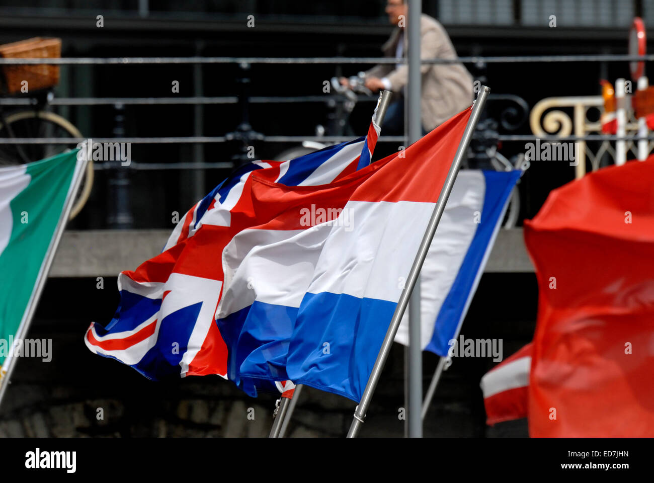 British and dutch flags hi-res stock photography and images - Alamy
