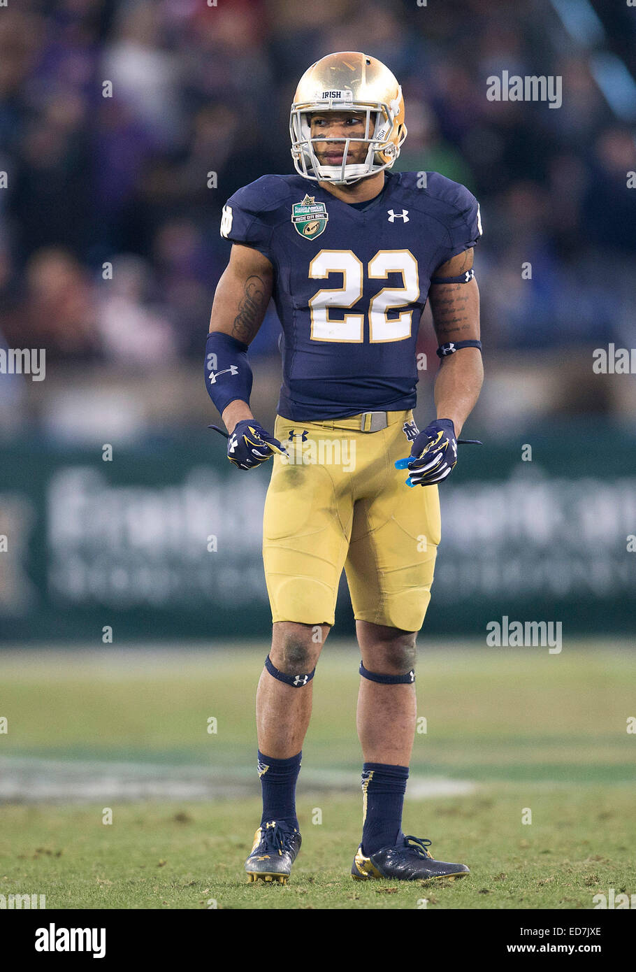 Nashville, Tennessee, USA. 30th Dec, 2014. Notre Dame safety Elijah ...