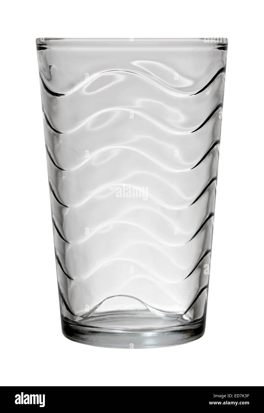 Single glass isolated in studio Stock Photo - Alamy