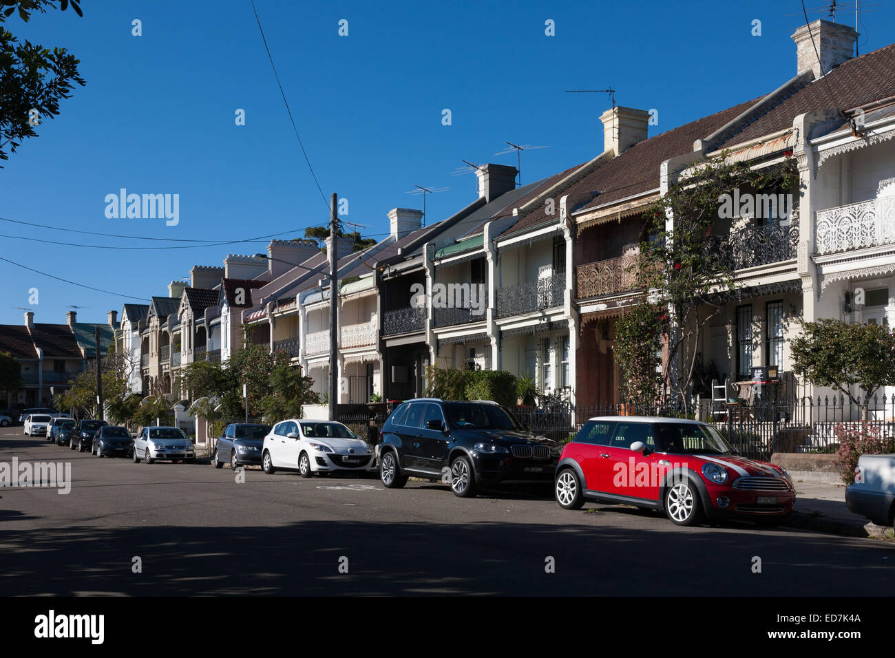 Fine examples of Victorian Terrace Houses Stafford Street Paddington ...