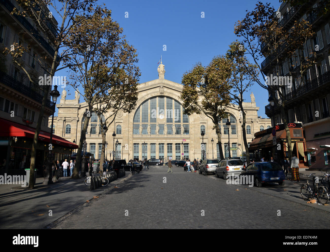 Gare du Nord railway station in Paris Stock Photo - Alamy