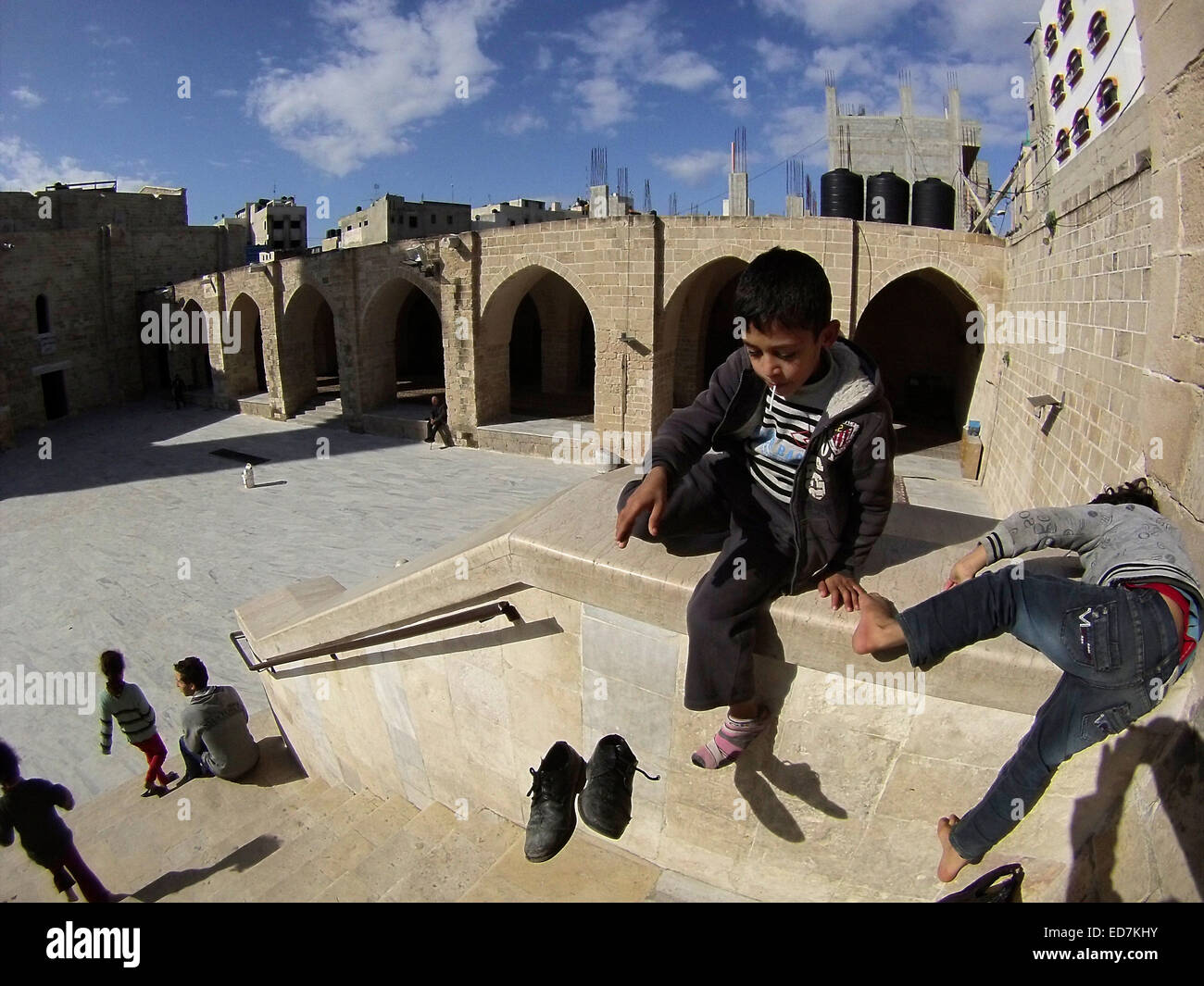 Palestine Children Playing High Resolution Stock Photography and Images ...