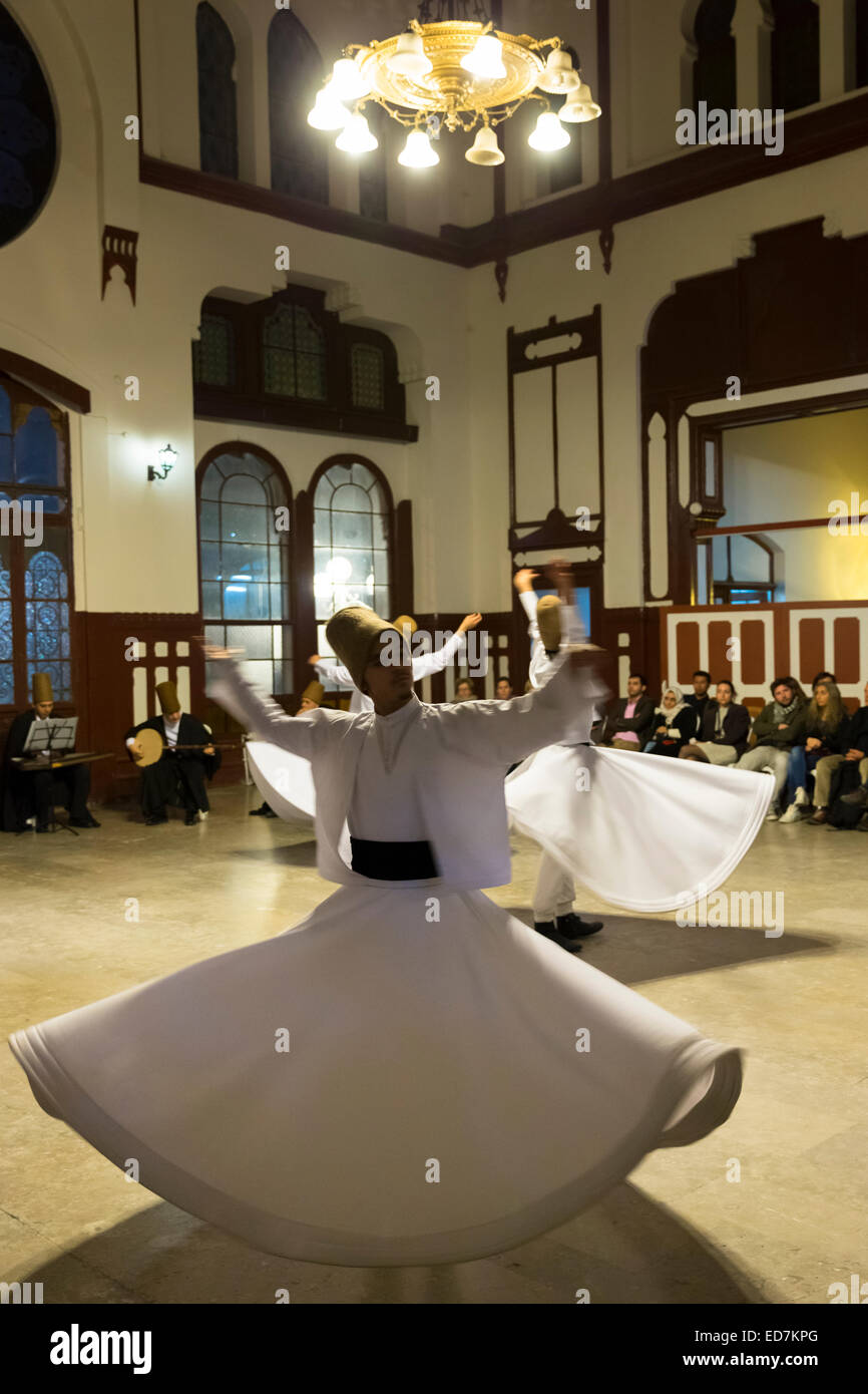 Mevlevi whirling dervishes performing hi-res stock photography and ...