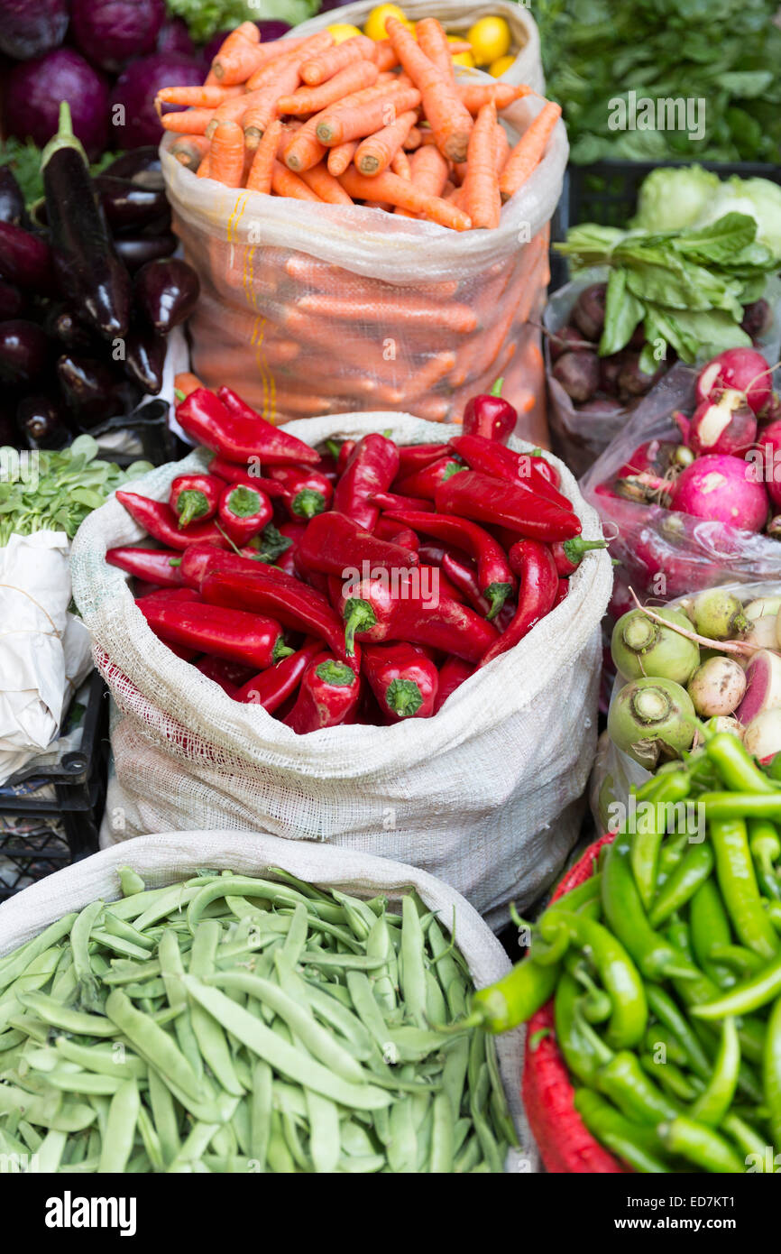 Chillies on display hi-res stock photography and images - Alamy