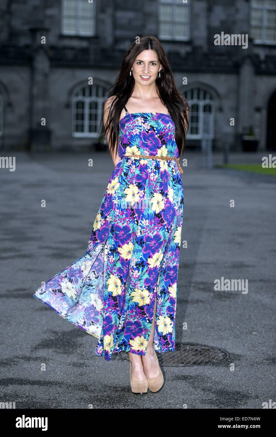 Miss Kilkenny 2014 Sarah Jane Dunne poses at her alma mater Trinity ...