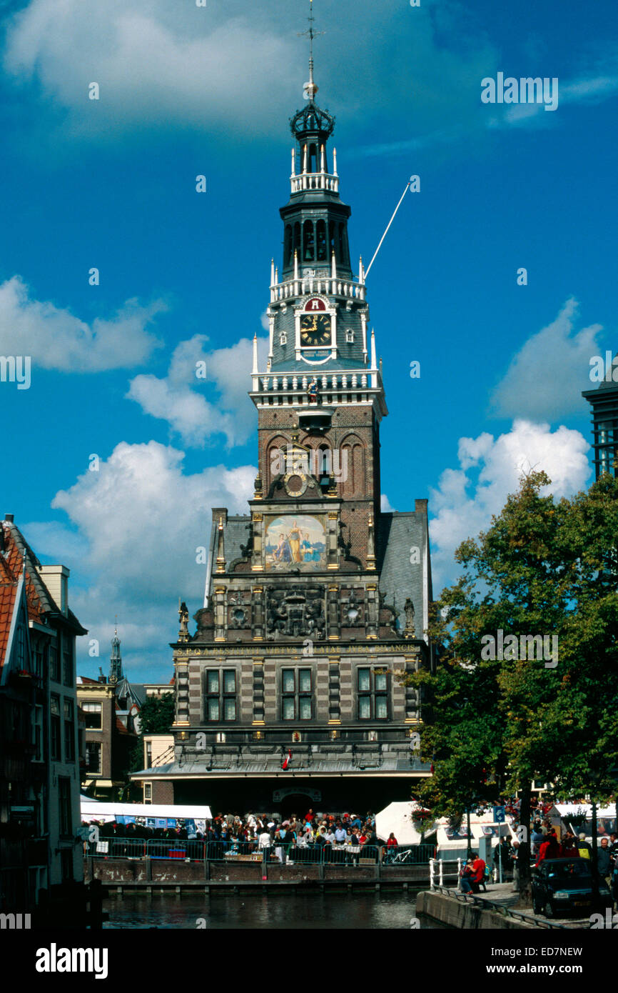 Netherlands, Alkmaar, De Waag, Waaggebouw, Public Weigh House Stock ...