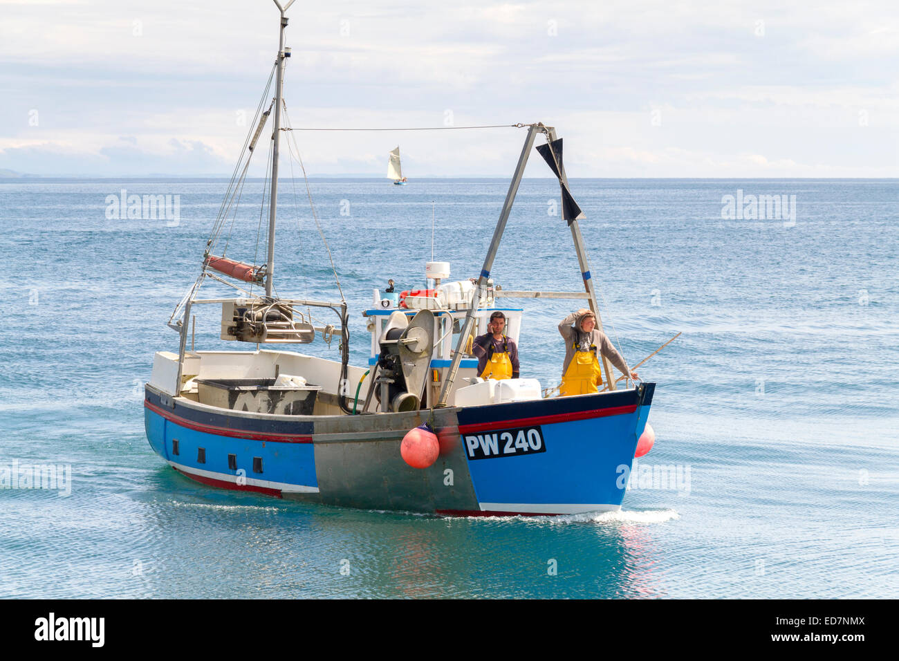 Small trawler fishing hi-res stock photography and images - Alamy