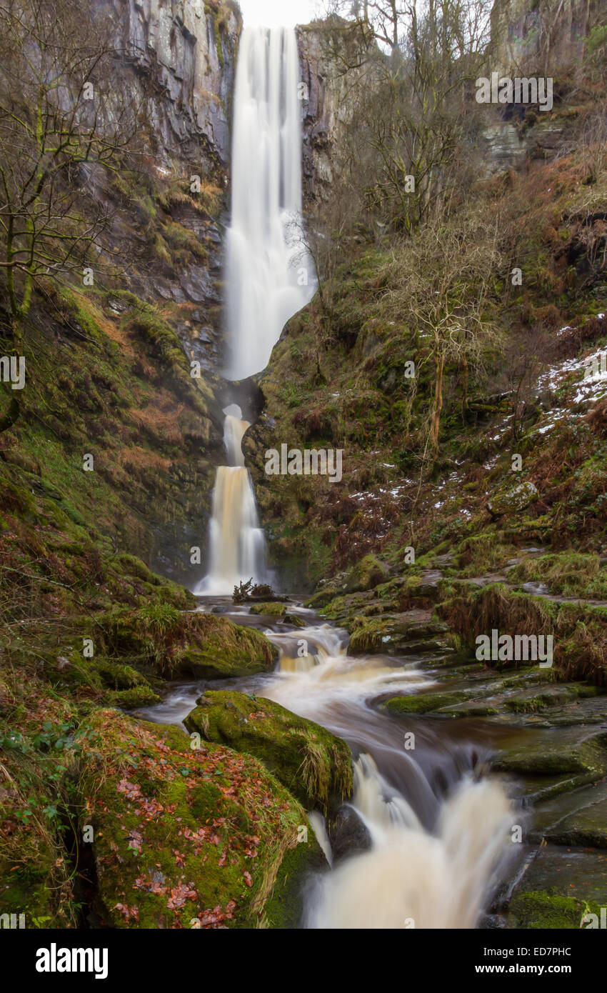 Pistyll Rhaeadr Waterfalls, Wales Stock Photo - Alamy