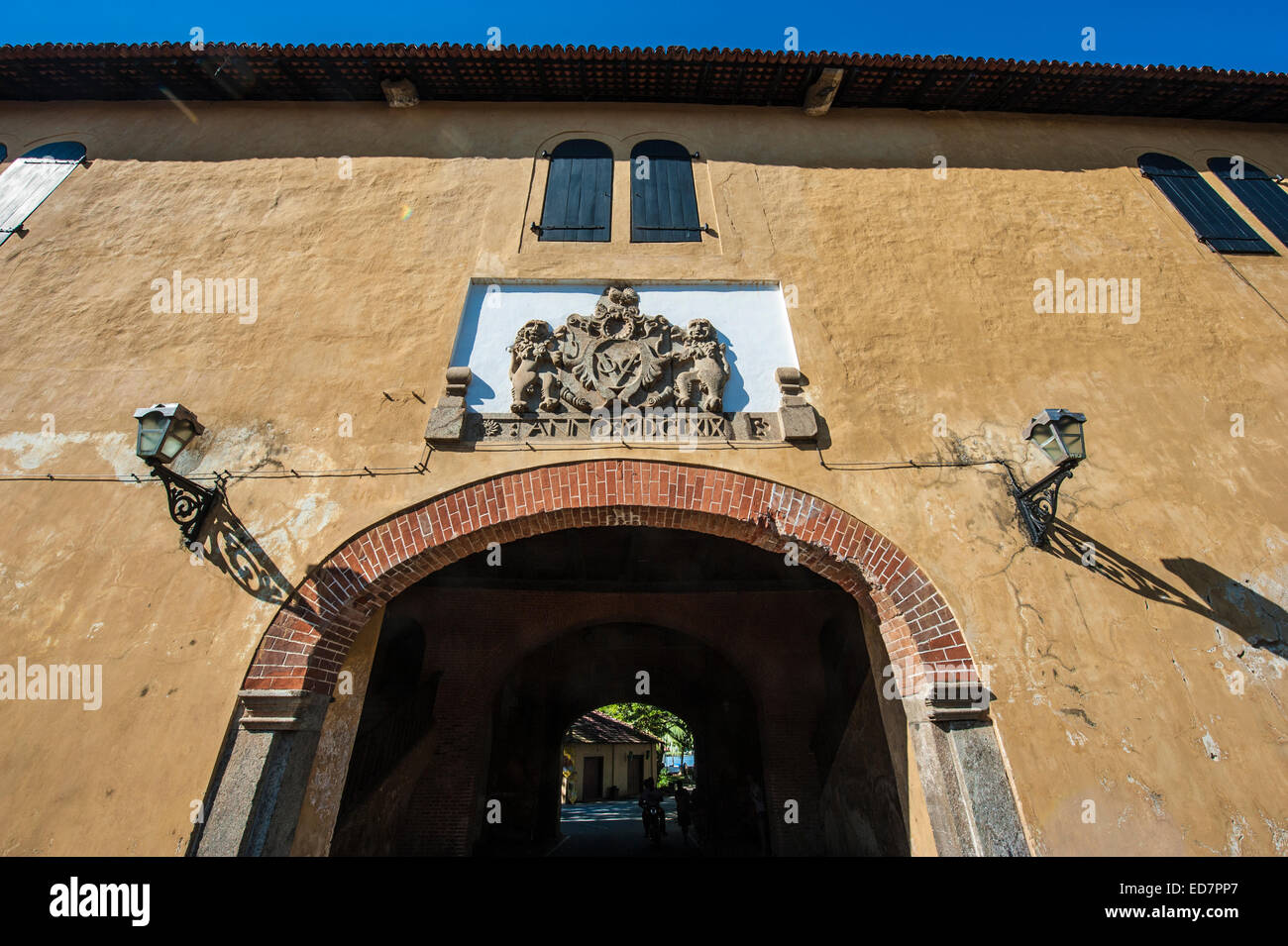 Galle Fort gate in Sri Lanka Stock Photo - Alamy