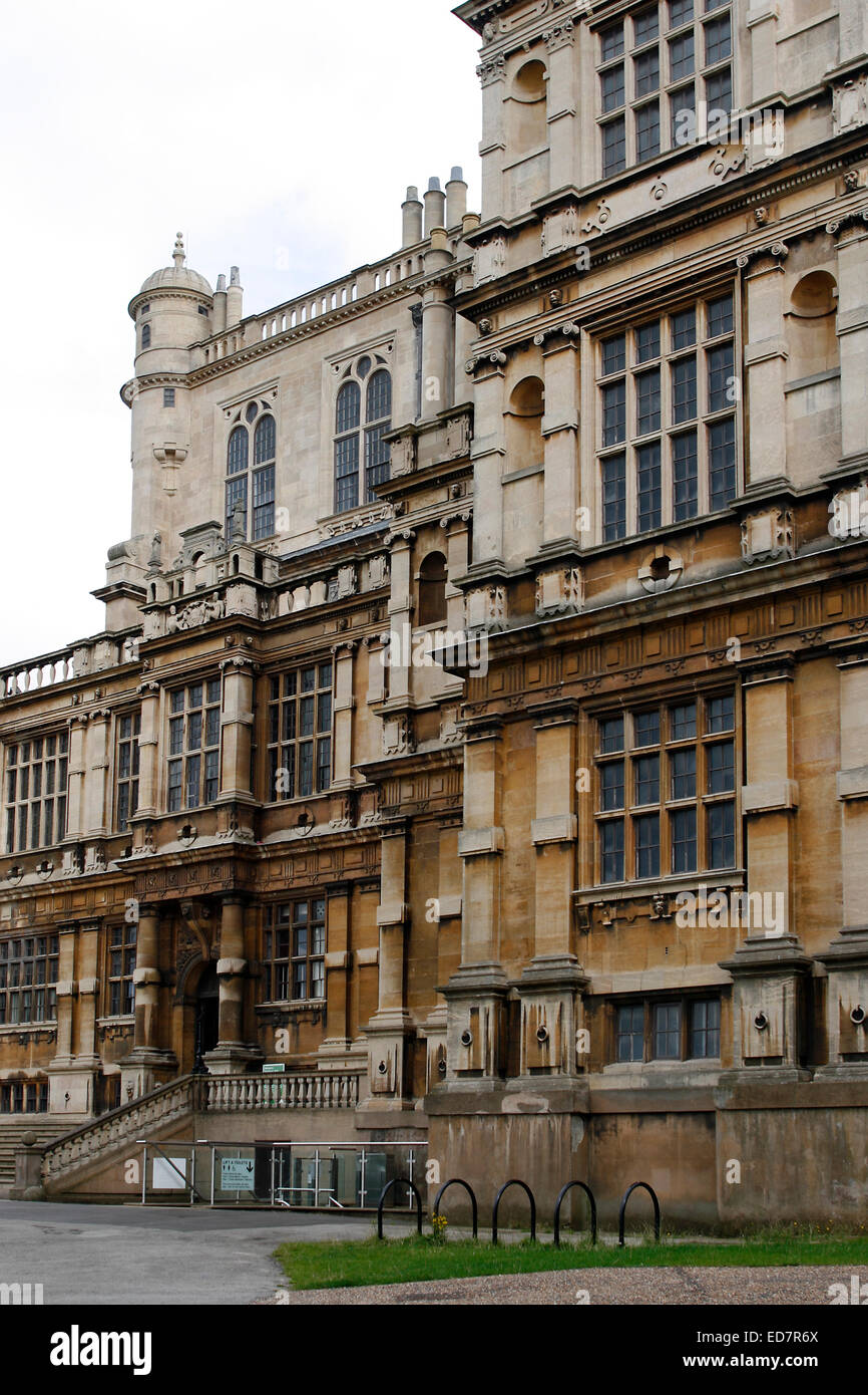 Wollaton Hall is a country house standing on a small but prominent hill ...