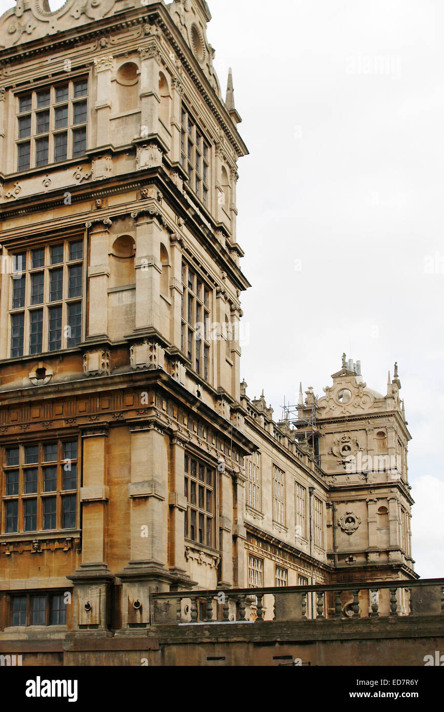 Wollaton Hall is a country house standing on a small but prominent hill ...