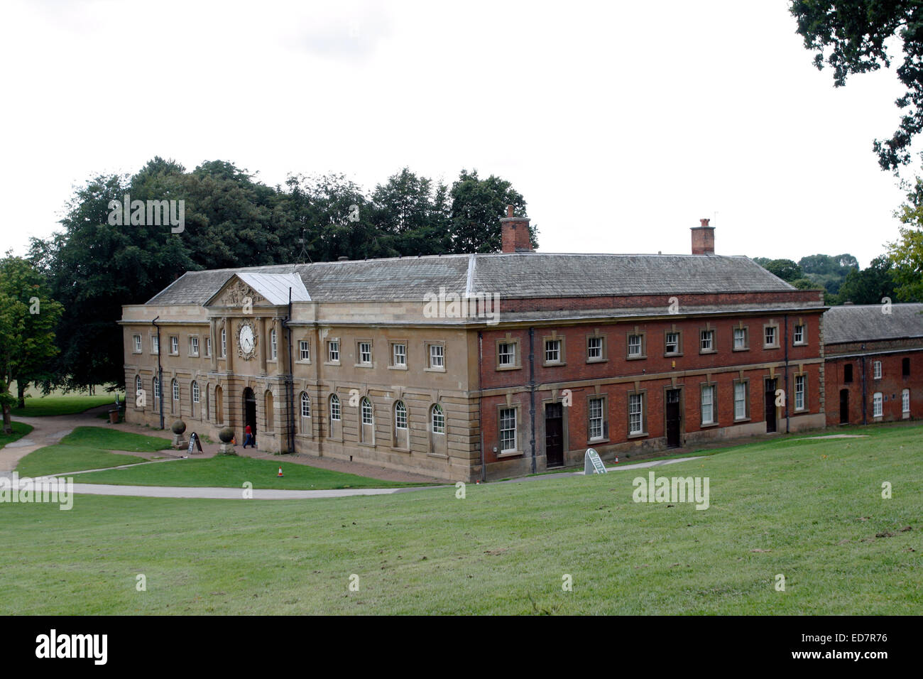 Wollaton Hall - The Stable Block Stock Photo - Alamy