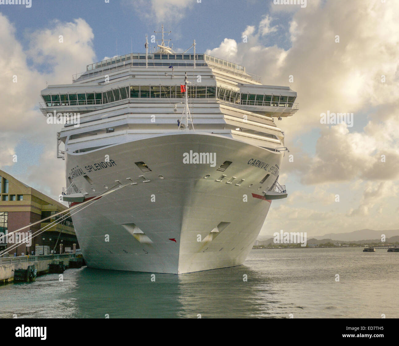San Juan, Puerto Rico, US. 12th Jan, 2009. The Carnival Cruise Lines ...